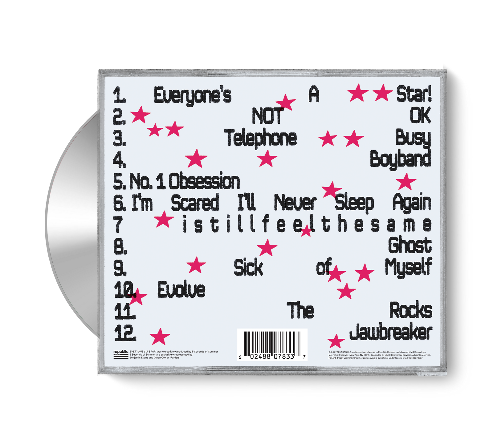 Everyone's A Star! CD - 5 Seconds of Summer Official Store